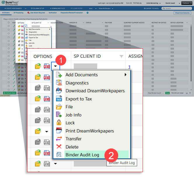 2026-04-27 Release (FileRoom enhancements, Binder audit log, Word to ...